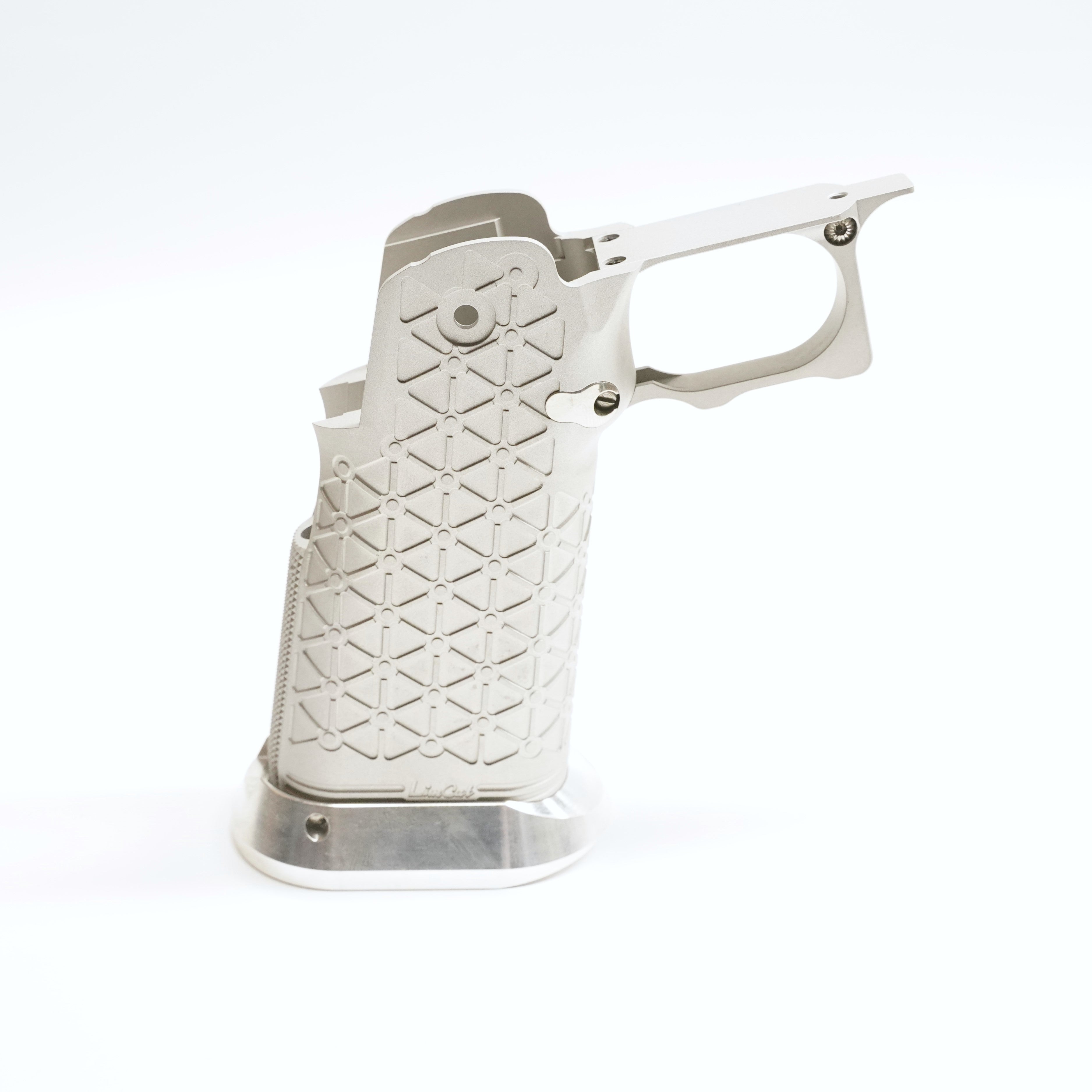 Gunsmith Bros Limcat Style Aluminium Grip for TM Hi-Capa GBBP (Triangl ...