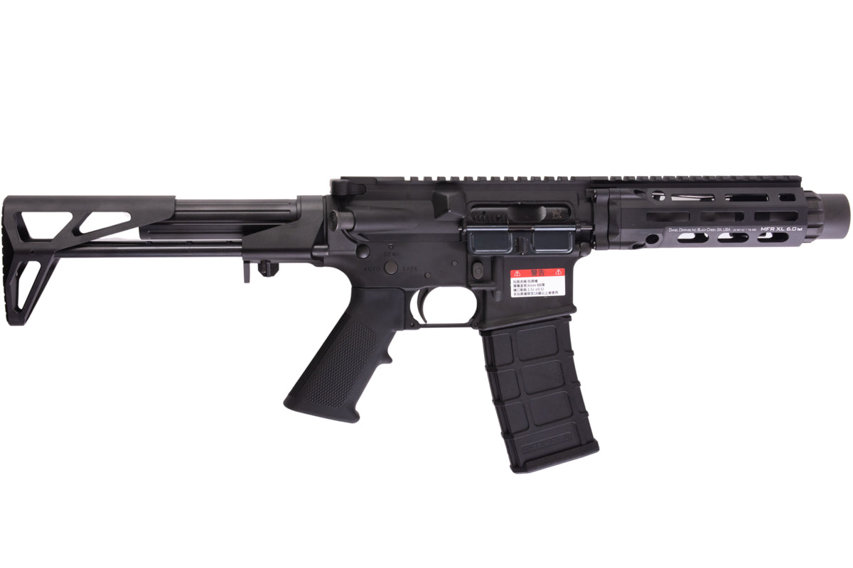GHK DD PDW GBBR V3 (Daniel Defense Licensed) - Black – Bang Bang Airsoft