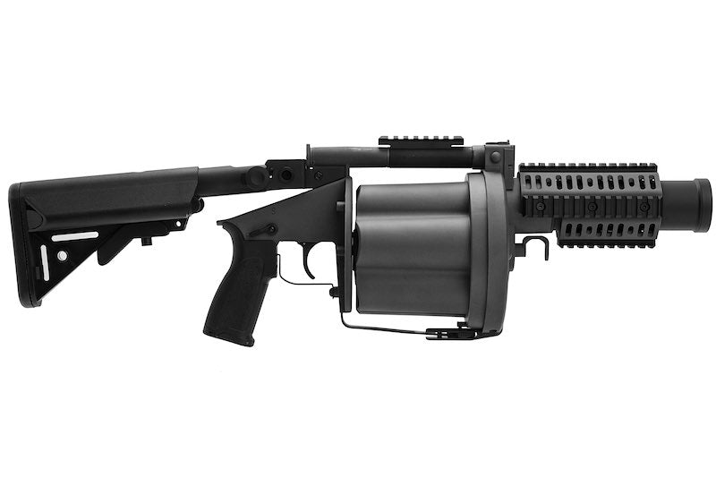 LDT MGL Grenade Launcher with Retractable Stock - Black – Bang Bang Airsoft
