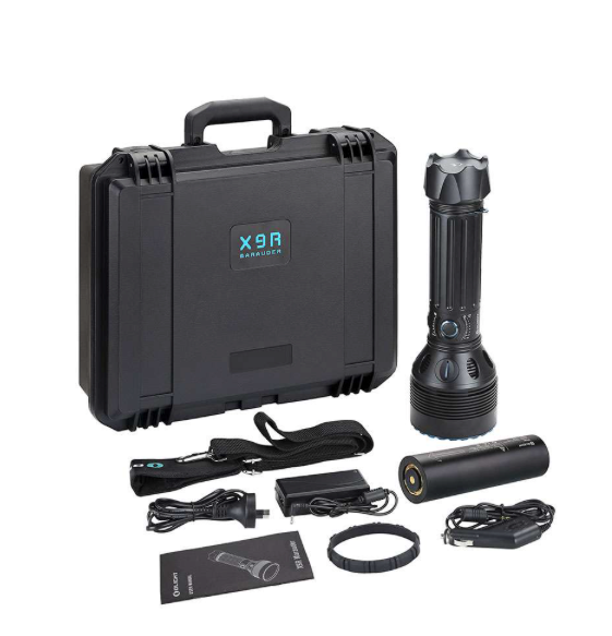 Olight X9R Marauder Brightest Flashlight – Bang Bang Airsoft