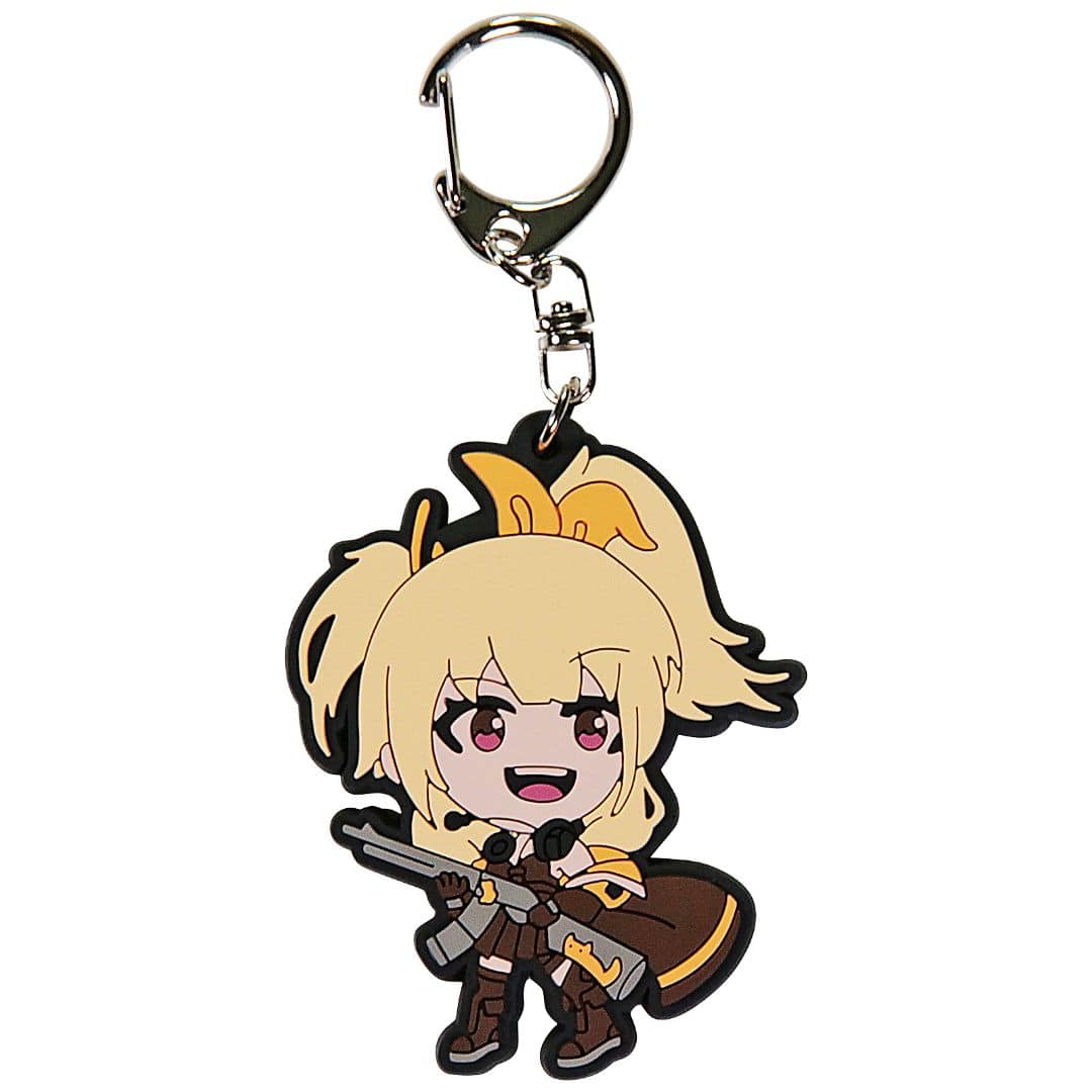 KTactical Tactical Anime Girl Waifu Kawaii Crazy PVC Keychain Charm ...