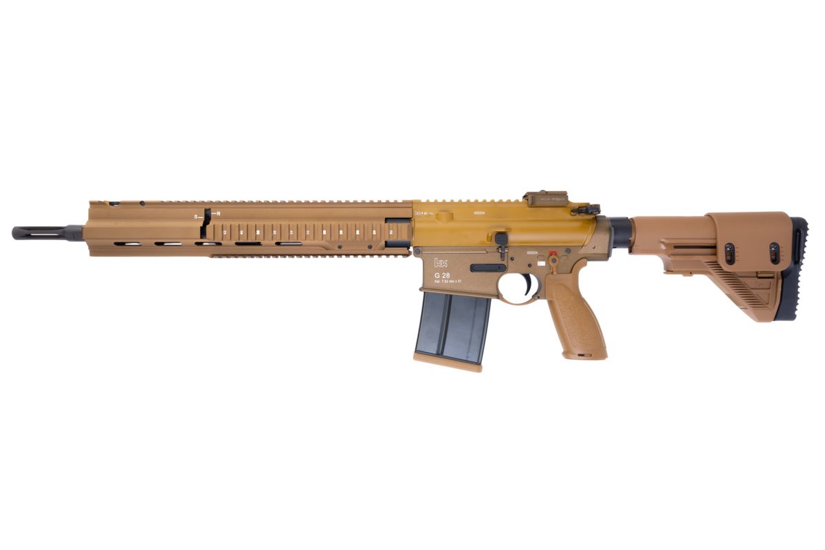 Umarex G28 GBB Airsoft Rifle - Tan (by VFC) – Bang Bang Airsoft