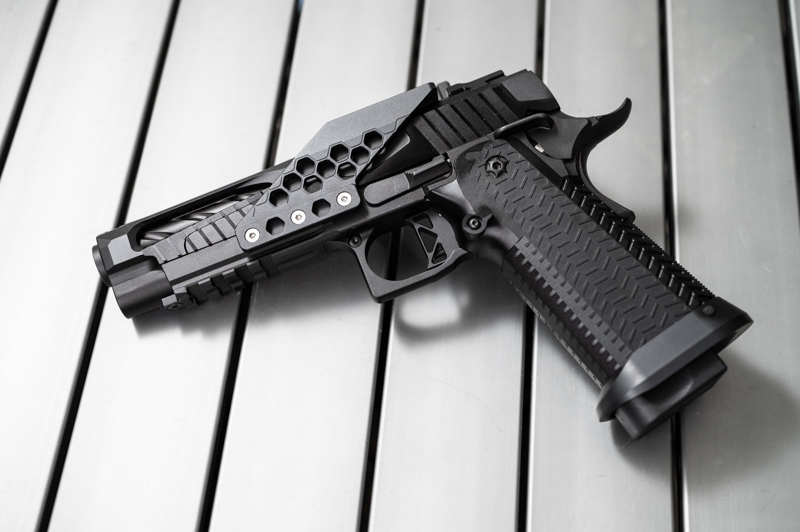 Savia Hi-Capa Race Gun GBB Type 1 (CNC Machined) – Bang Bang Airsoft