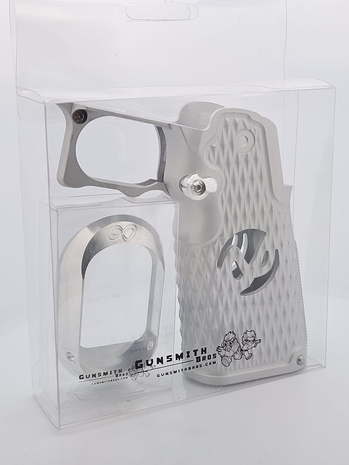 Gunsmith Bros SV Thought Rhombus Aluminium Grip – Bang Bang Airsoft