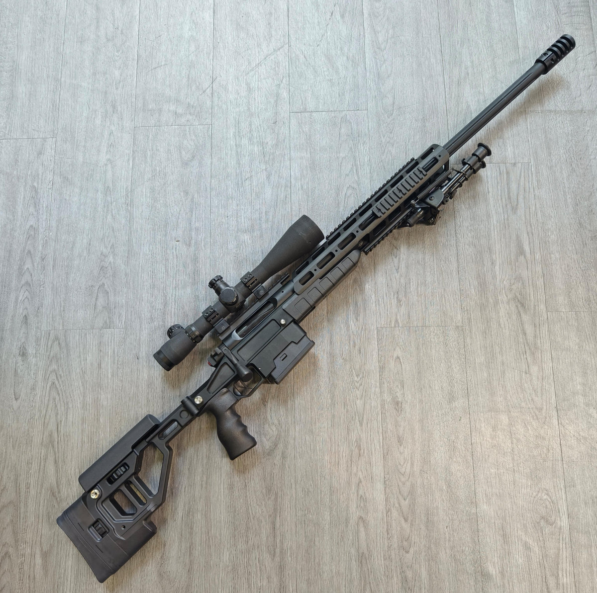 Bear Paw Production T-5000 M Tactical Spring Powered Sniper Rifle （Pre ...