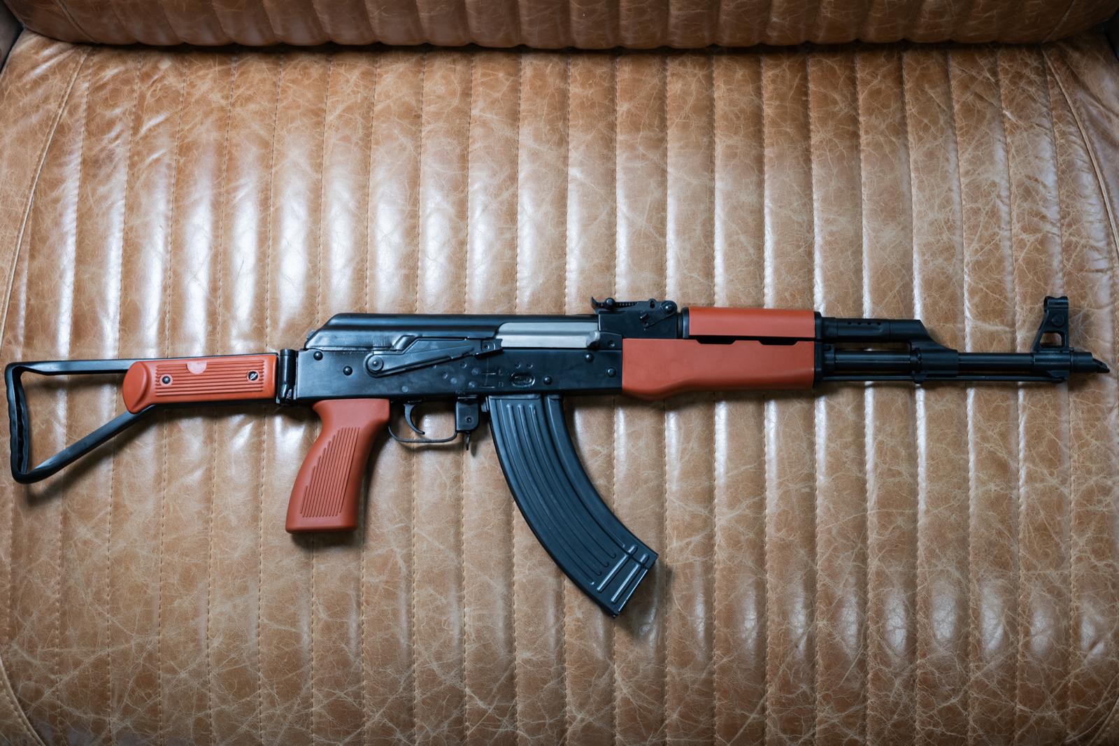 Real Sword Full Steel Type 56-2 Airsoft AEG (Red Grown Version) – Bang ...