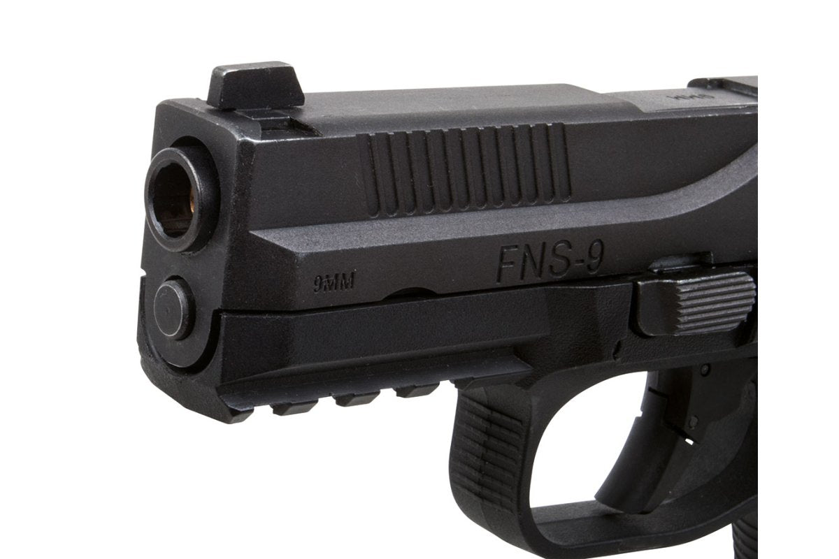 Cybergun FN Herstal FNS-9 Gas Blowback Airsoft Pistol (by VFC) - Black ...