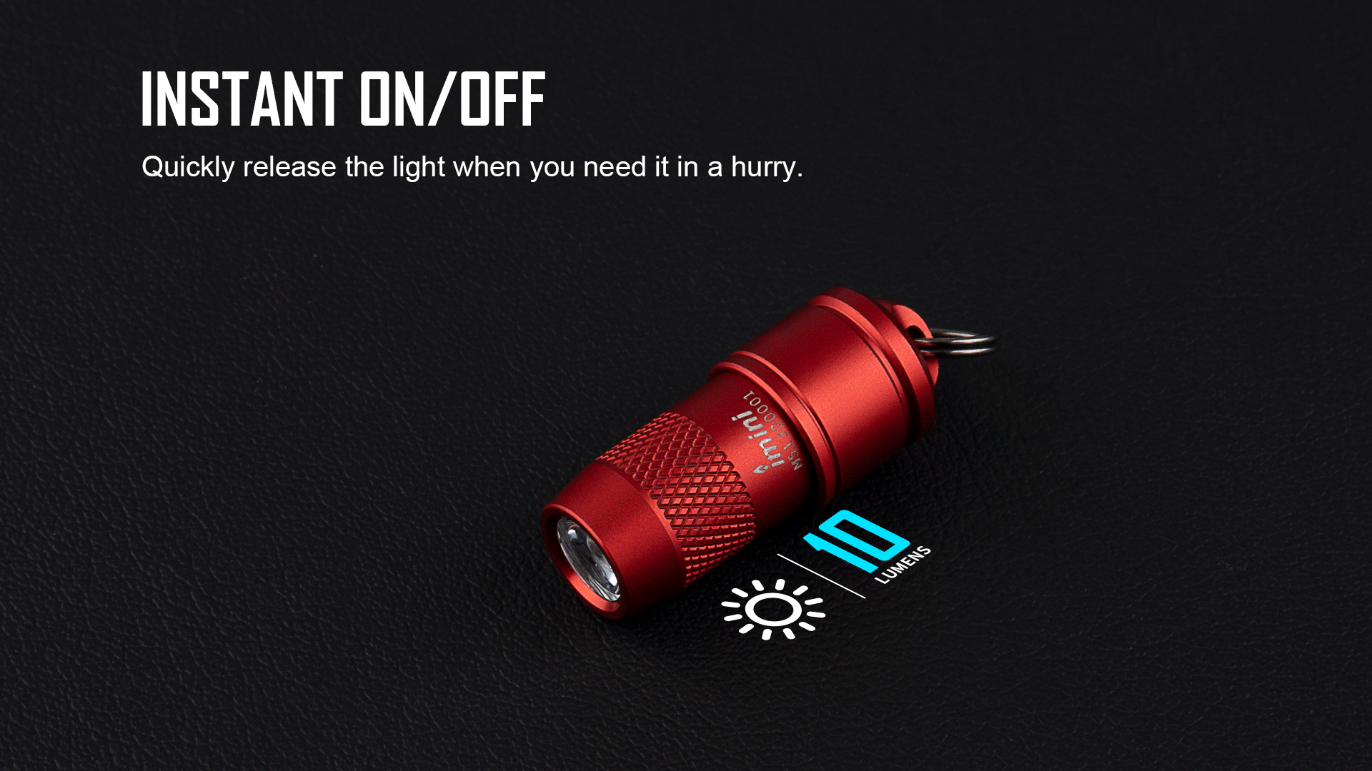 Olight Tiny Keychain Flashlight (button cell) – Bang Bang Airsoft