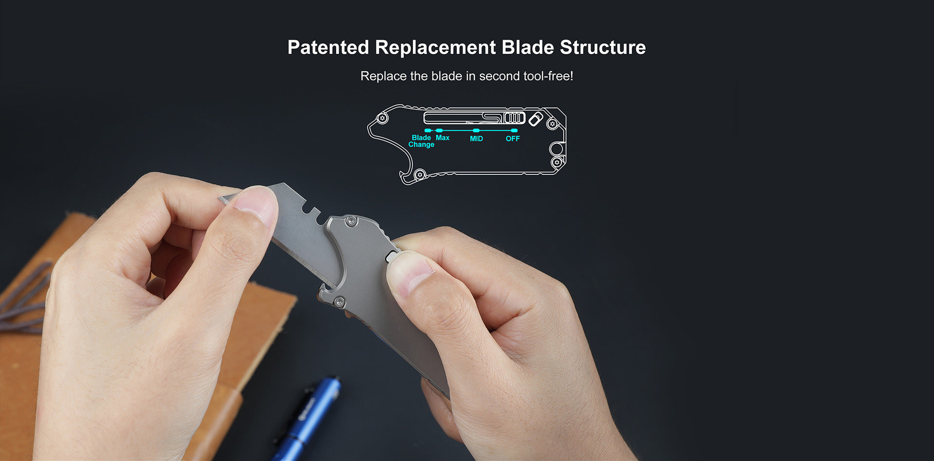 Olight Otacle Pro Titanium Pocket Utility Tool – Bang Bang Airsoft