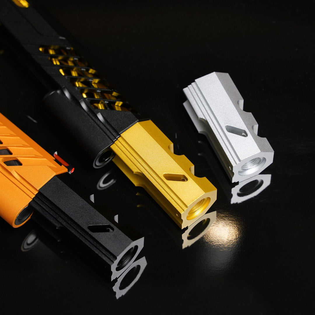 Revanchist Airsoft Dr. Black Style Compensator for Hicapa Series Airso ...