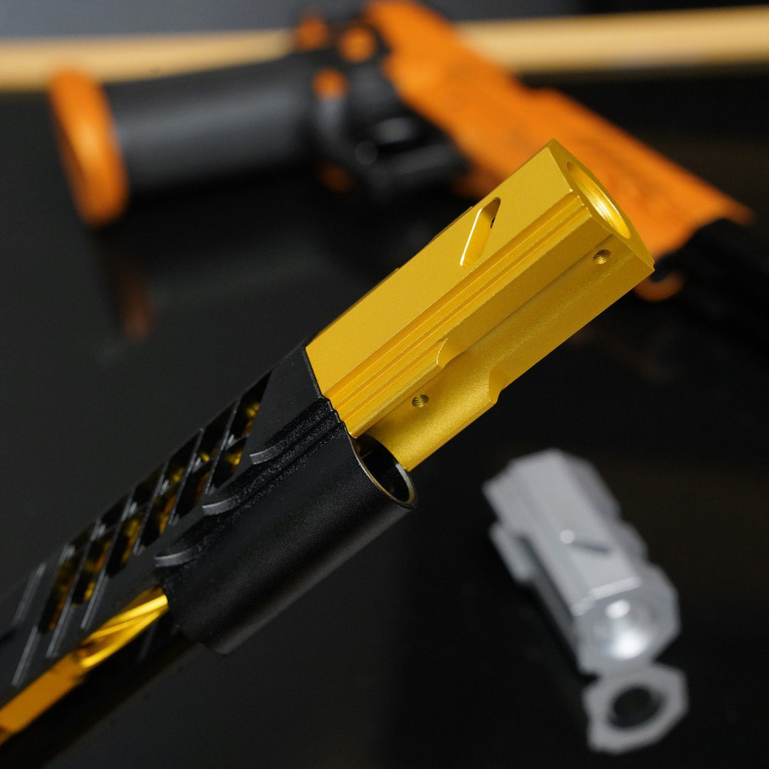 Revanchist Airsoft Dr. Black Style Compensator for Hicapa Series Airso ...