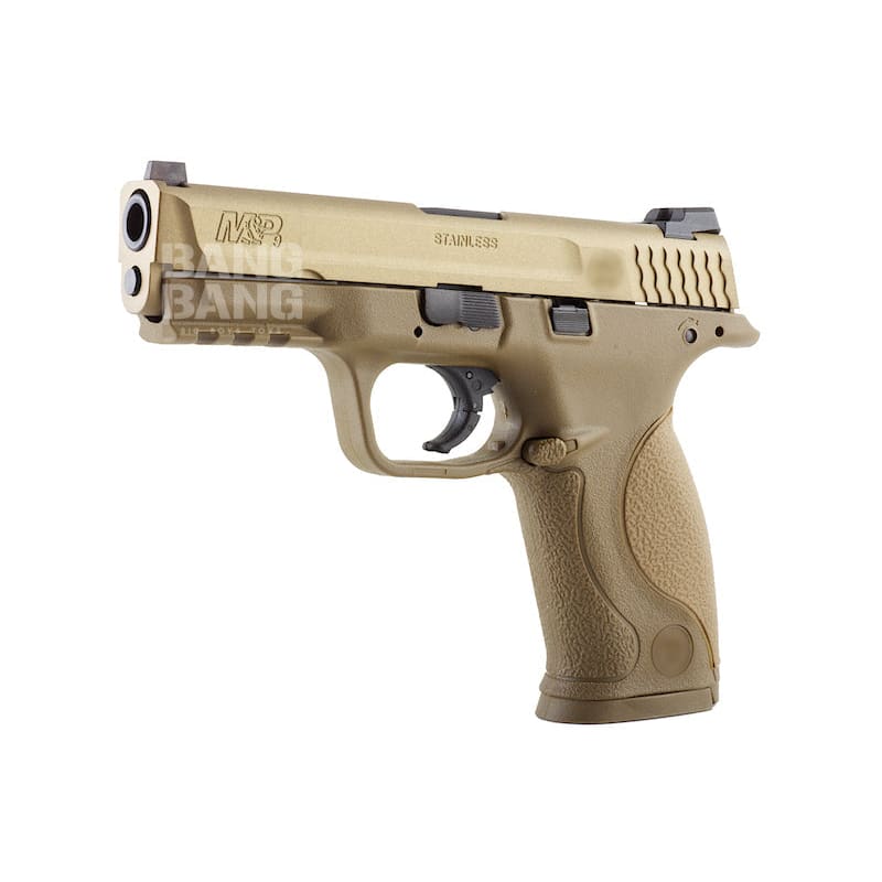Bang Bang Airsoft - Cybergun M&P9 Full Size Pistol (TAN)