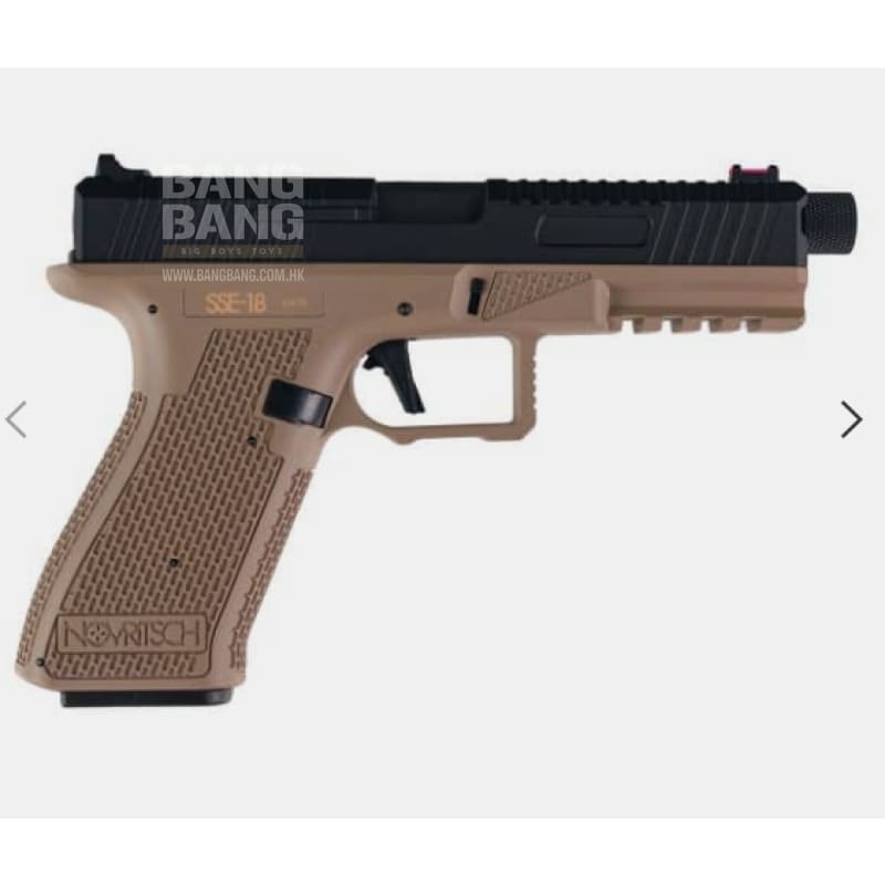 Bang Bang Airsoft - Novritsch SSE18 Full Auto Pistol